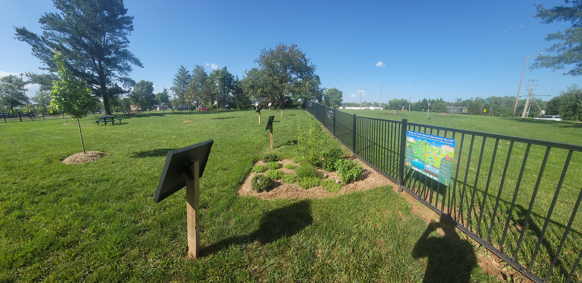 Community Landscaping Project at Manassas Library